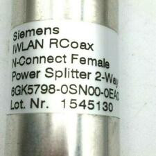 Siemens 2 Way Power Splitter Iwlan Rcoax 6Gk5798-0Sn00-0Ea0 ...