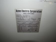 Acme Electric Power Transformer T-1-13102-3, 30Kva, 60Hz, 3Ph ...