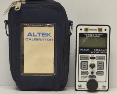 Altek 322-2 Universal Thermocouple Calibrator 322 - Industrial Lynx