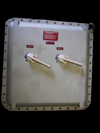 Exco 400Amp Explosion-Proof Manual Transfer Switch Adalet Class 1 Div 1 ...