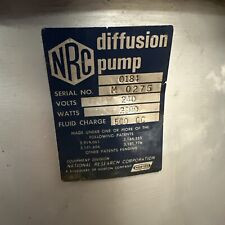 Nrc Diffusion Vacuum Pump Housing 0184 - Industrial Lynx