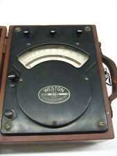 Vintage Antique Weston Model 341 Ac Dc Volt Meter 1946 Acdc Rare Test ...