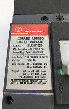 Ge Spectra Rms Current Limiting Circuit Breaker 250A, 600Vac, 3P ...