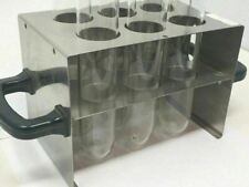 Tecator Ds-6 Evaporator Distillation Rack + Pyrex Round-Bottom Glass ...