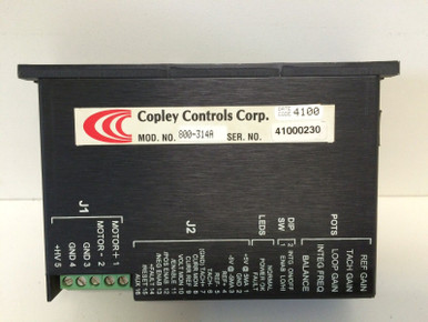 Copley Controls Servo Amplifier Controller 800-314A - Industrial Lynx