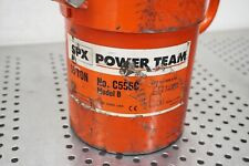 Spx Power Team C556C 6" Stroke 55 Ton Capacity Hydraulic Ram / Cylinder ...