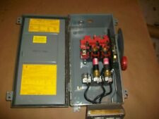 Cutler Hammer Safety Switch W/ Weld Dh362Fdk2Wr 60 Amp 600 Volt Fusible ...