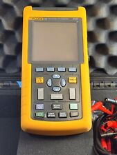 Fluke 123 Industrial Scopemeter Scope Oscilloscope Meter Multimeter ...