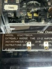 General Electric Type Iac Time Overcurrent Relay 12Iac77B811A ...