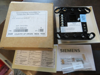 Siemens Tri-R Intel Interface 500-896224 Fire Alarm - Industrial Lynx