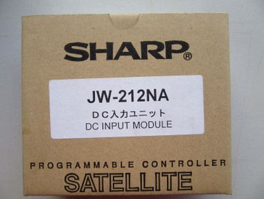Sharp Jw-212Na Satellite Plc Dc Input Module - Industrial Lynx