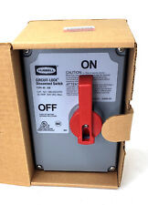 Hubbell Hblds3Vfd Circuit Lock Disconnect Switch | 30A 600Vac 1-15Hp 1 ...