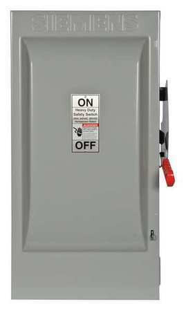 Siemens Hf224N Fusible Single Throw Safety Switch, Heavy Duty, 240V Ac ...