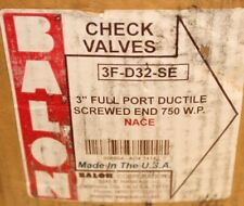 Balon Swing Check Valve 3" Full Port 750 Psi Wp Steel Nace - Industrial ...