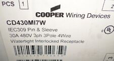 Cooper Cd 430Mi7W 30-Amp Mechanical Interlock 30A 480Vac Hbl430Mi7W ...