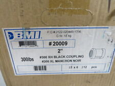 Bmi 20009 Black Threaded Xh Coupling 2" 12-Pack - Industrial Lynx