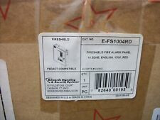 Edwards Fireshield Fire Alarm Panel E-Fs1004Rd 120Volt 1.6Amp ...