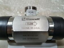 Blancett Turbine Flow Meter B111C-121 1100 Explosion Proof Series ...