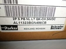 Parker Al11323Bgn496Cb Pneumatic K593-303 24Vdc Solenoid Valve K142175 ...