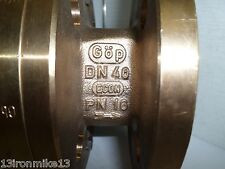 Gop Econ 1-1/2" Bronze/Brass Wafer Check Valve Dn40 Pn16 - Industrial Lynx