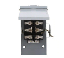 Ge 200 Amp 240 Volt Non Fused Emergency Power Transfer Switch Backup ...