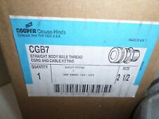 2-1/2"Npt Cooper Crouse Hinds Cgb7 Wire Cable Cord Grip 1.875" - 2.313 ...