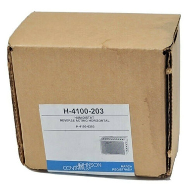 Johnson Controls H-4100-203 Humidistat Reverse Acting Horizontal ...