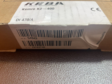 Keba analog I/O Module Kermo K2-400 AM 470/A 54943 K2400 AM450B 54241