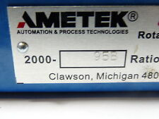 Ametek 2000-95B Rotary Limit Switch Series 2000 60-1 Ratio - Industrial ...