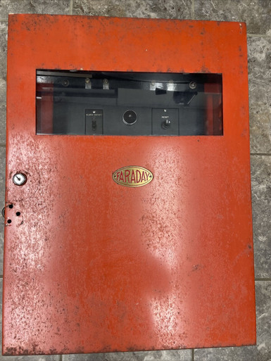 Very Rare Vintage Faraday Fire Alarm Relay Control Panel D-1245-Fc 115 ...
