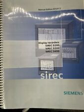 Sirec D400 Paperless Process Controller Recorder 12" Display 7Nd4461 ...