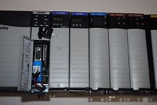 Allen Bradley Controllogix Loaded 13 Slot Rack Complete System With ...