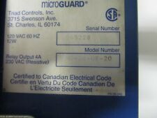 Triad Controls Mg-24-Of-20 Microguard Light Curtain Controller ...