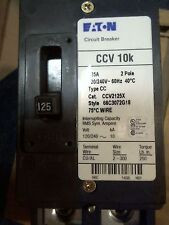 Ccv2125 Eaton Cutler Hammer Circuit Breaker 2 Pole 125 Amp 120/240V Pin ...
