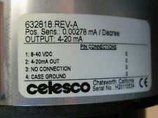 Celesco Position Sensor Transducer 632818 Rev A 0.00278Ma 4-20Ma ...