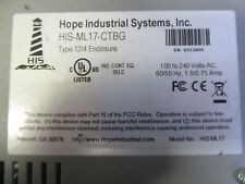 Hope Industrial Systems His-Ml17-Ctbg Touch Screen Display Monitor ...