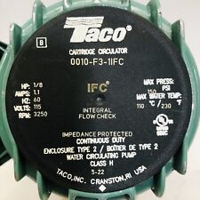 Taco 0010-F3 1/8 Hp Cast Iron Cartridge Circulator - Industrial Lynx