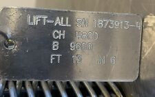 Lift-All Wire Mesh Sling Choke 4800Lb Basket 9600 4 Inch X 13 Inch 6 ...