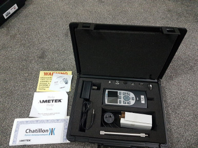 Chatillon force measurement DFE2-500 ametek - 500lbf 2500N