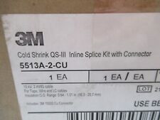 3M Cold Shrink Qs-Iii Inline Shielded Cable Splice Kit 5513A-2 ...