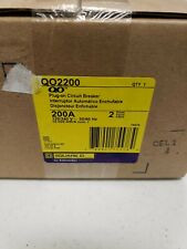 Square D Qo2200 Mini Circuit Breaker 200A 2 Pole, 120/240 Vac ...