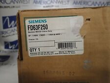 Siemens Fd63F250 250 Amp Frame Fxd Fd 600 Volt 3 Pole - Industrial Lynx