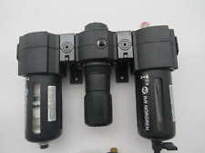 Imi Norgren F74G-6An-Ap1 3 Pc Filter-Regulator-Lubricator With Pressure ...