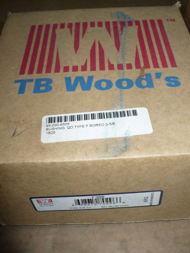 Tb Wood'S F358 Sg Bushing, Type F, 3-5/8" Bore, Fx3 5/8 Di ...