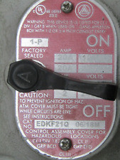 Appleton 20 Amp Explosion Proof Switch 120/277 Vac 1 Phase Edkf21Q ...