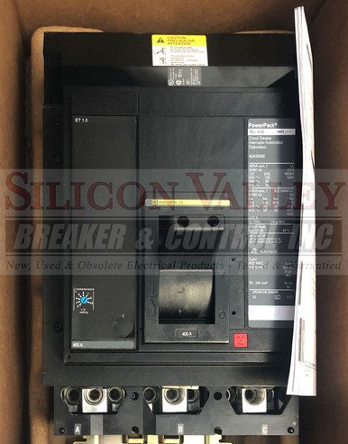 Square D Mja36400 3P 400A 600V Electronic Et 1.0 Li Function Circuit ...