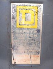 Square D Safety Switch, Series E1, D-324N, 200 Amp, 240 Vac, 3 Phase ...
