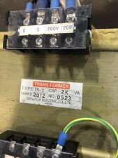 Fuji Electric Tr-1 Transformer 2Kva Capacity 0523 - Industrial Lynx