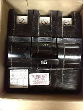 Fpe 3P15 Na315 Federal 3 Pole 15 Amp 240 Volt Stab-Lok Circuit Breaker ...