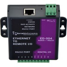 Brainboxes - Ethernet To 4 Digital Io And Rs232 Serial Port (Ed-004 ...